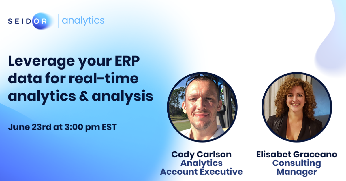 Leverage your ERP data with SEIDOR Analytics | SEIDOR