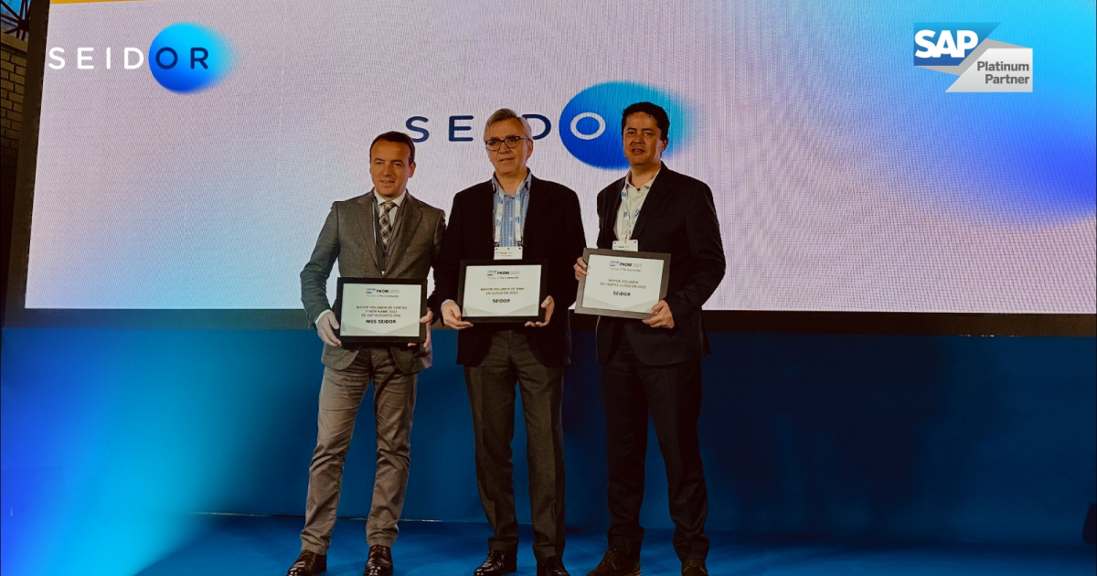 SEIDOR wins three SAP partner awards | SEIDOR