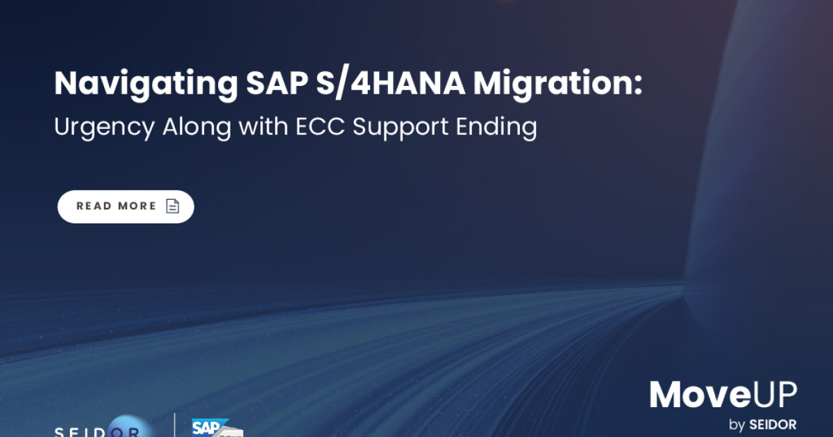 Navigating SAP S/4HANA Migration: Urgency Along with ECC Support Ending ...