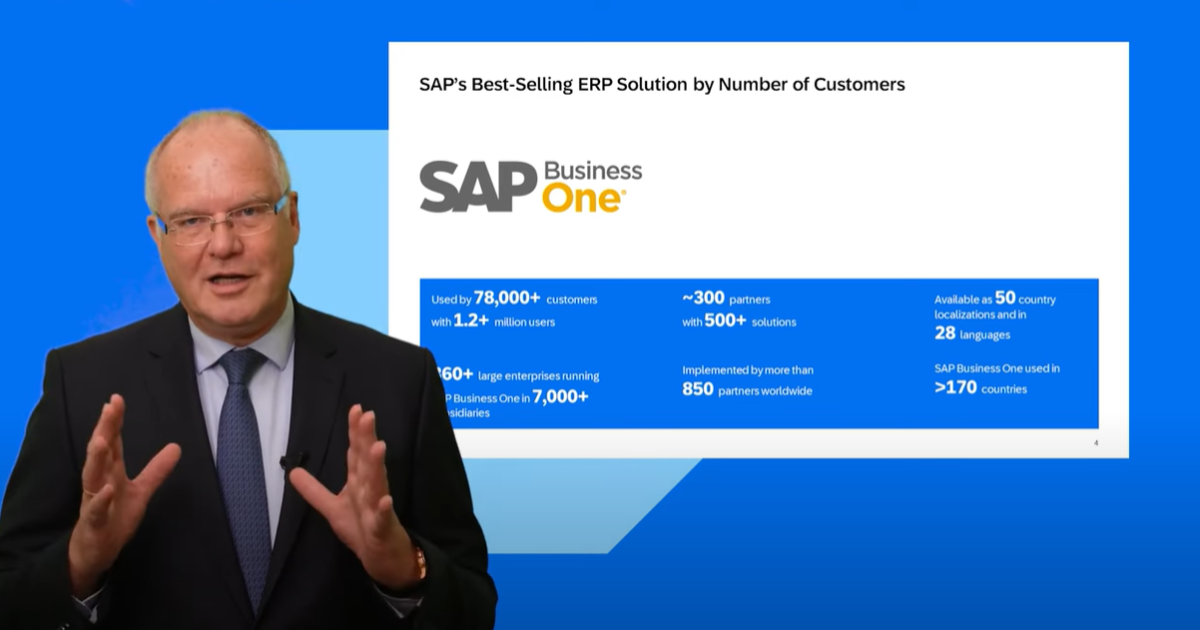 SAP Business One Overview 2024: Richness in Business Processes and ...