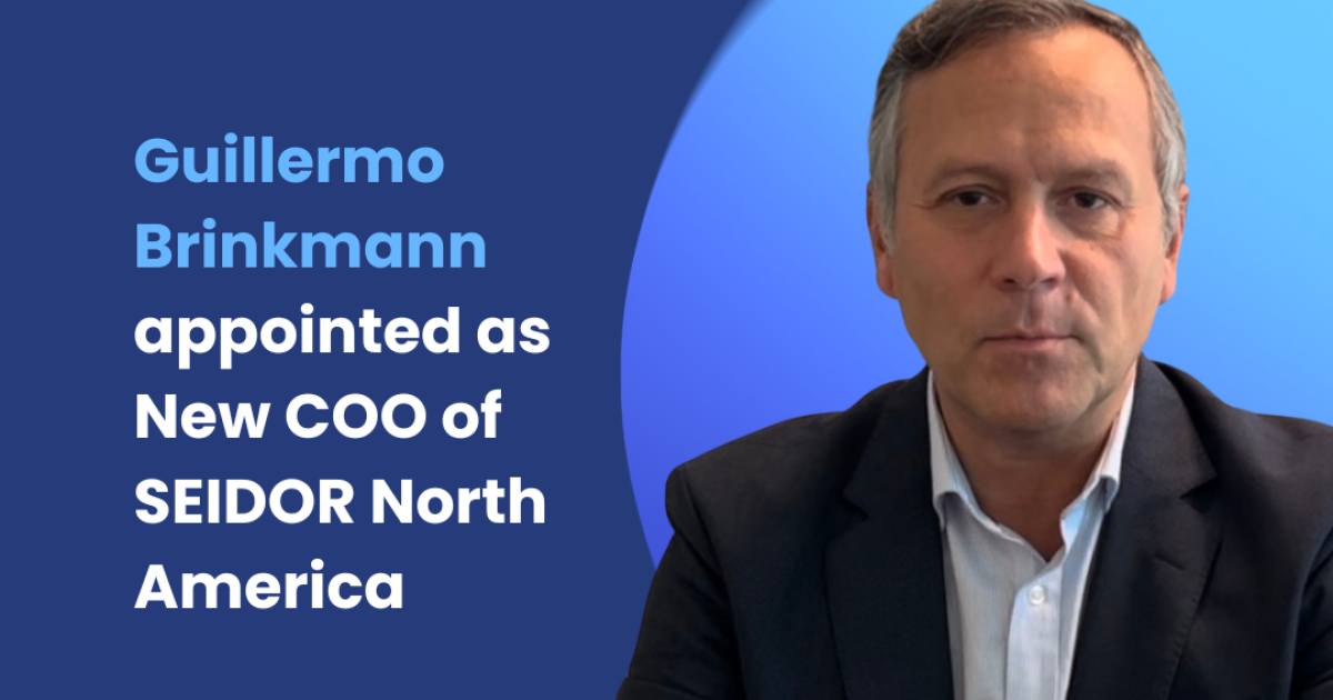 Guillermo Brinkmann appointed as New COO of SEIDOR North America to ...