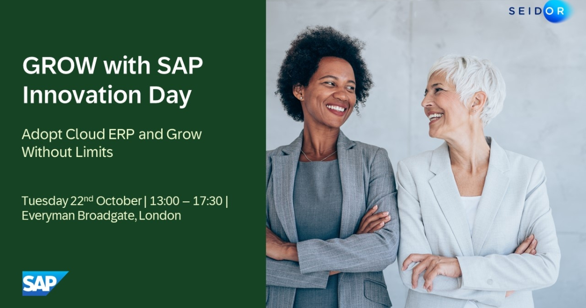 GROW with SAP Innovation Day | SEIDOR